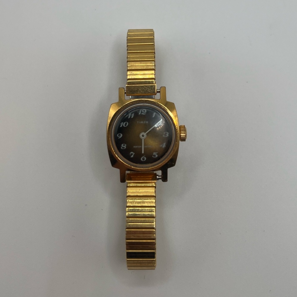 1970’s Vintage Gold Timex Mechanical Watch For Women … - Gem